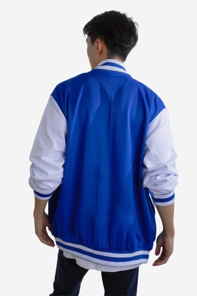 UNISEX Heavy Interlock Varsity Jacket - MyTeeMyPrint
